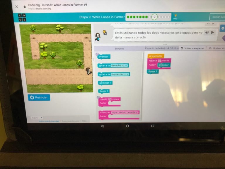 Aprendemos a programar con CODE.ORG – Matitic